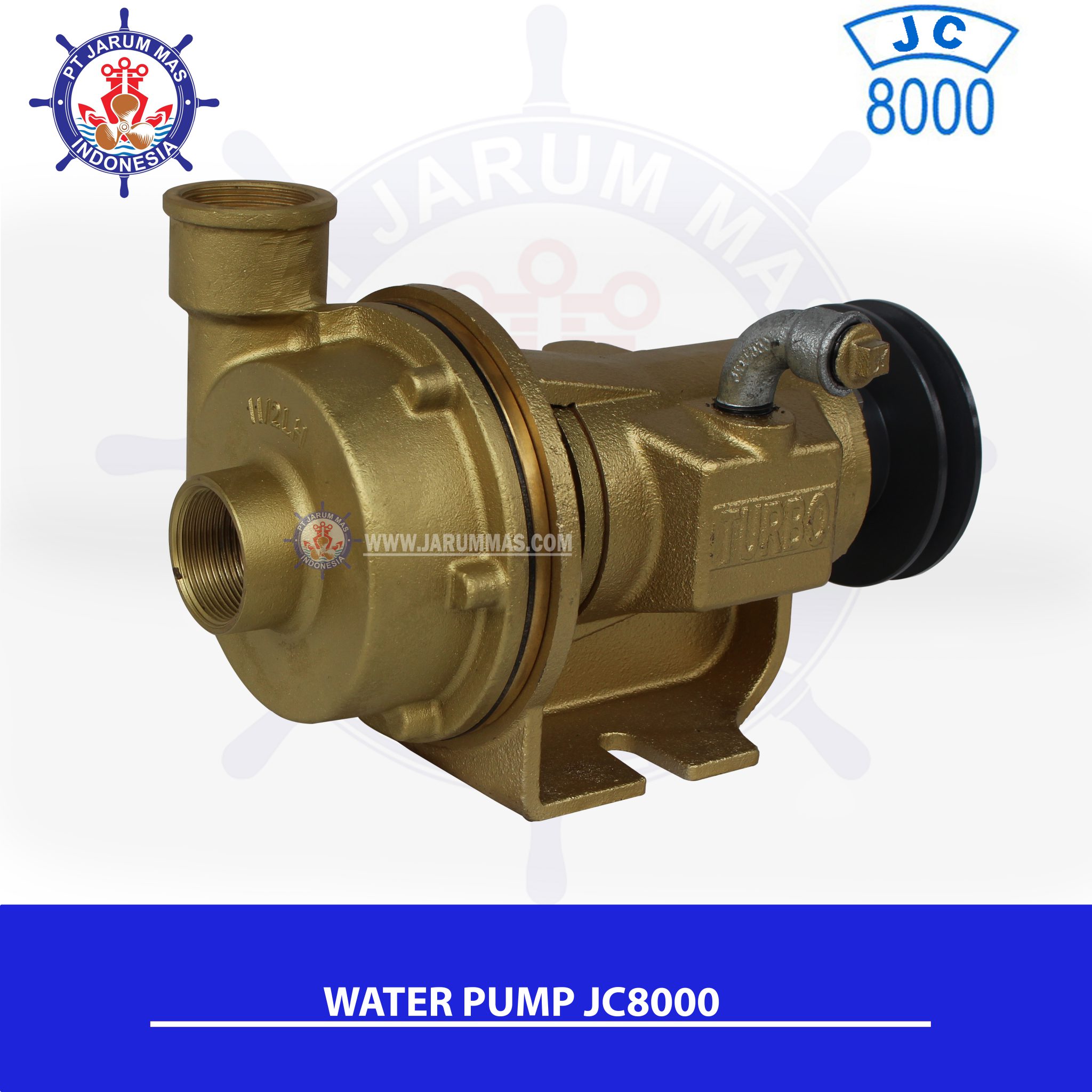 WATER PUMP JRM8000 TURBO / POMPA KEONG - PT Jarum Mas Indonesia ...