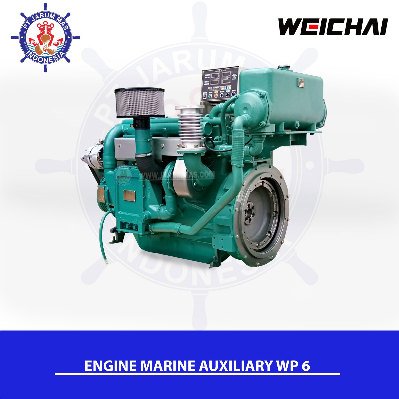 Engine WP6 Series Marine Propulsion WEICHAI For Propeller Marine - PT ...