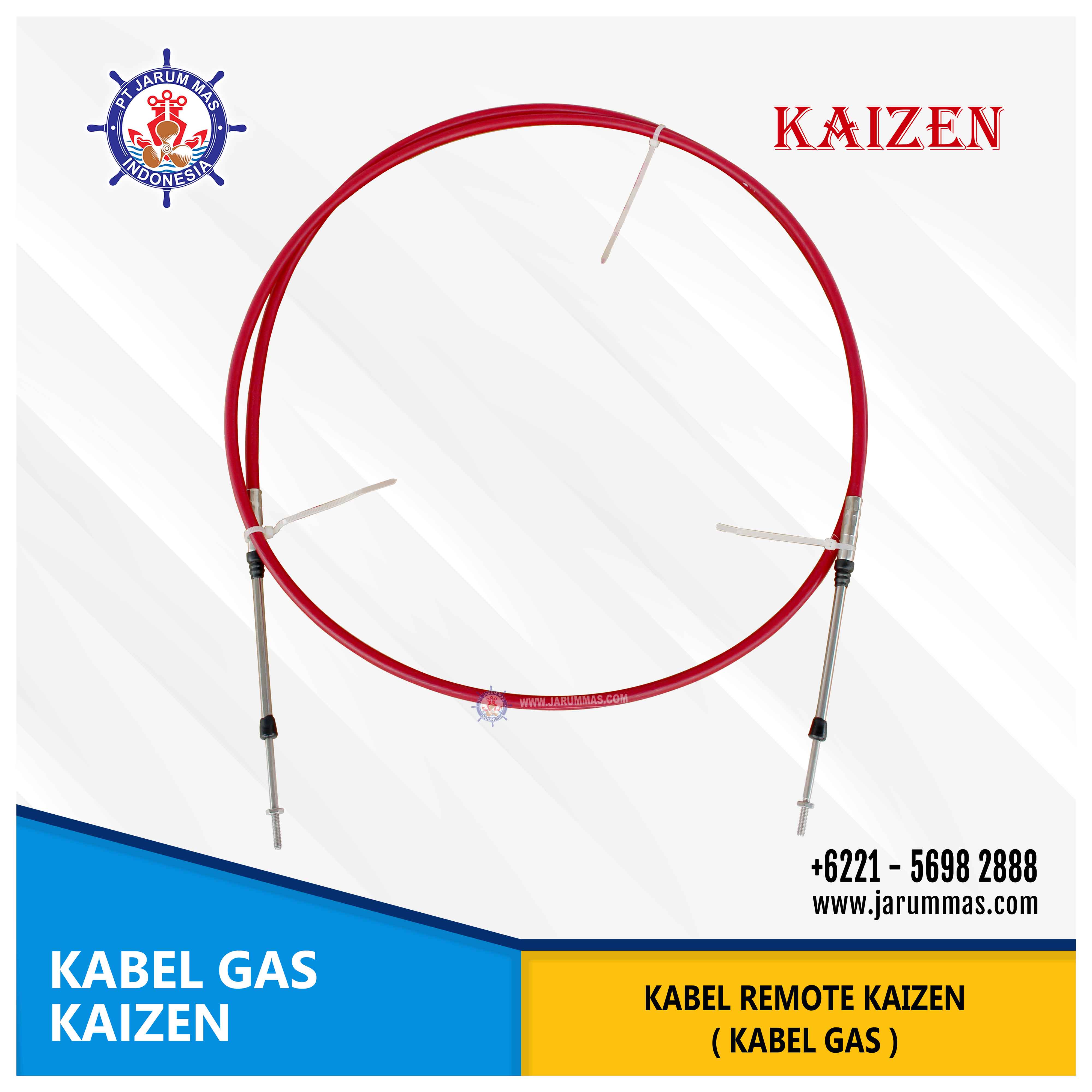 KABEL REMOTE KAIZEN ( KABEL GAS ) - PT Jarum Mas Indonesia - General ...